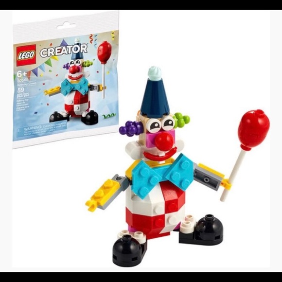 Lego | Toys | Nwt Lego Creator Birthday Clown 3565 Polybag Set | Poshmark
